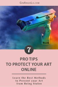 7 PRO TIPS How To Protect Your Art Online | Prevent Art Theft On The Web