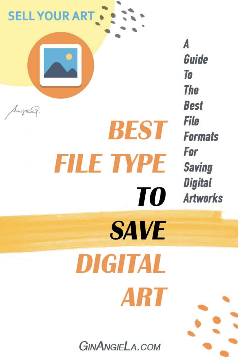 Best File Type To Save Digital Art | What Format Is Best for What Purpose?