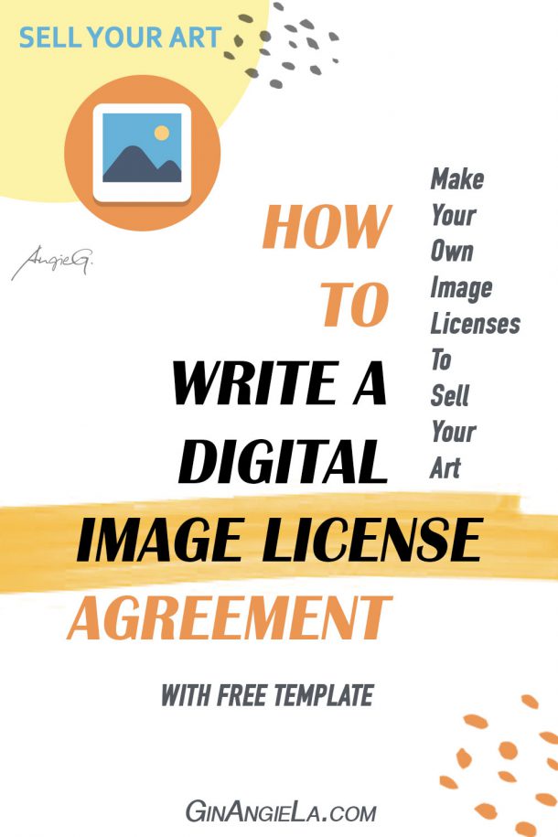 How To Write A Digital Image License Agreement (+ FREE Template!)