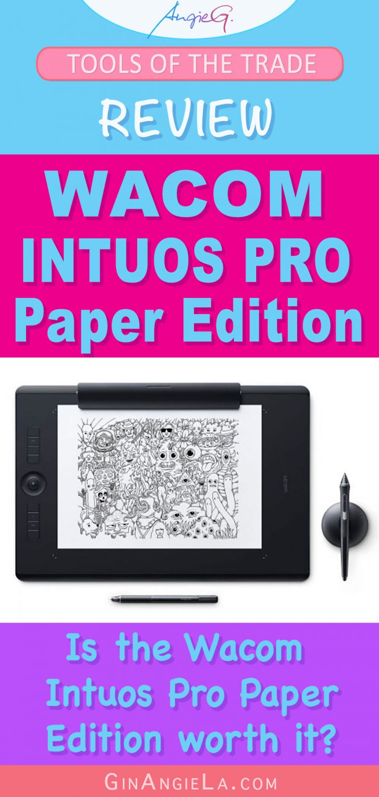 Wacom Intuos Pro Paper Edition Pen Tablet Review