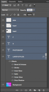 How To Apply A Layer Style To Multiple Layers In Photoshop