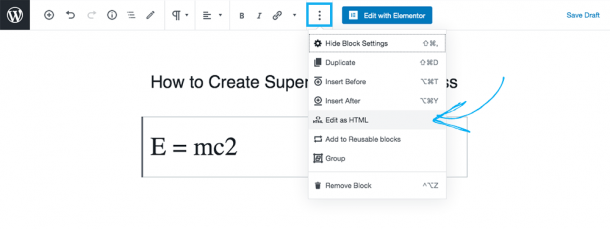 How To Create Superscript In Wordpress Step By Step Wordpress Tutorial