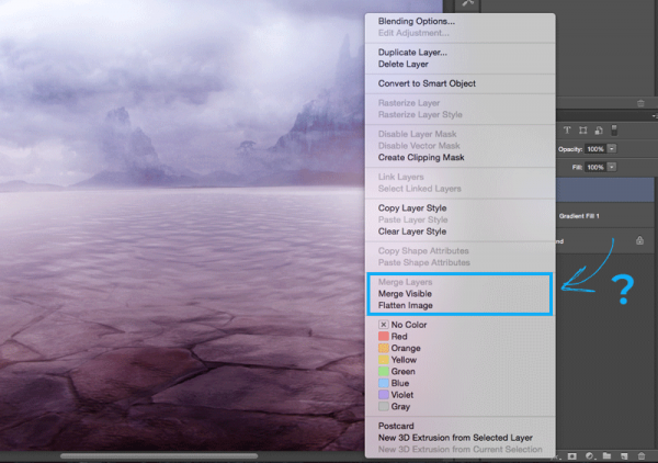 How To Merge Layers With Different Blending Modes In Photoshop