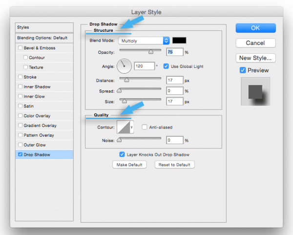 Layer Style Dialog Box In Photoshop – Understanding The Basics