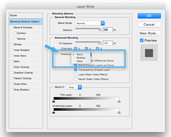 Layer Style Dialog Box In Photoshop – Understanding The Basics