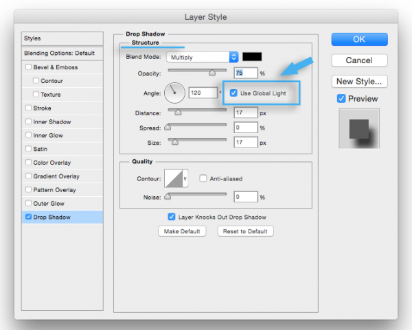 Layer Style Dialog Box In Photoshop – Understanding The Basics