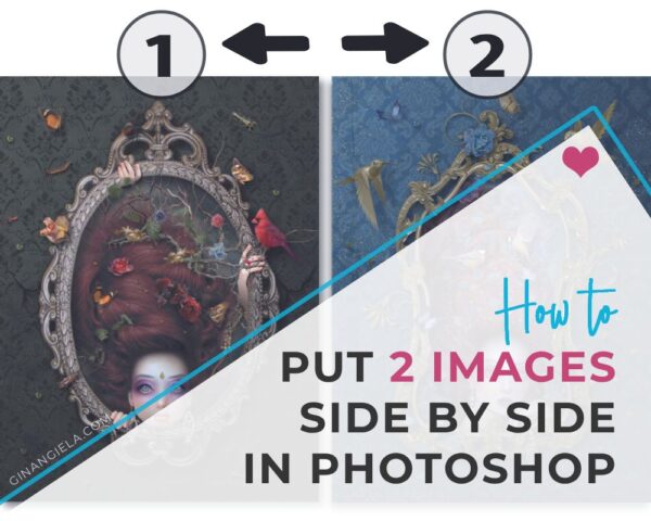 How To Put Two Images Side By Side In Photoshop – 2 QUICK Techniques