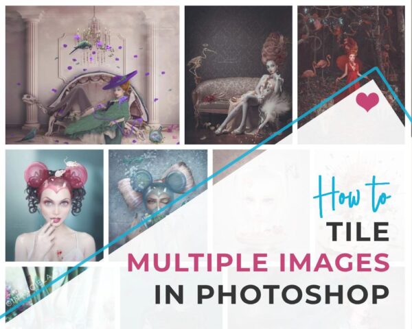 How To Tile Multiple Images In Photoshop (+ FREE Tile Template!)