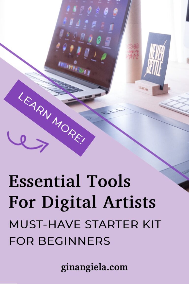 Essential Tools For Digital Artists – Must-Have Starter Kit For Beginners