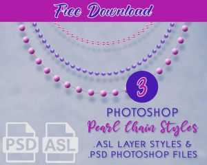 How To Create A Pearl Chain In Photoshop [Easy Photoshop Tutorial]