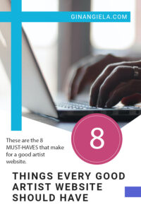 8 Things Every Good Artist Website Should Have