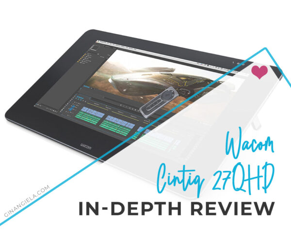 Wacom Cintiq 27QHD Creative Pen Display Tablet | Review 2021
