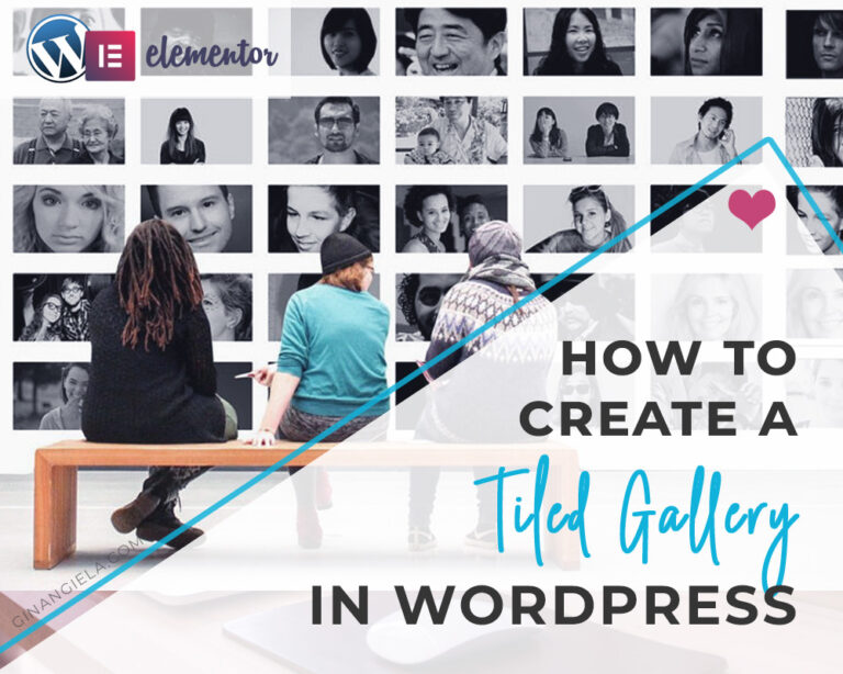 How To Create A Tiled Gallery In Wordpress Easy Wordpress Tutorial