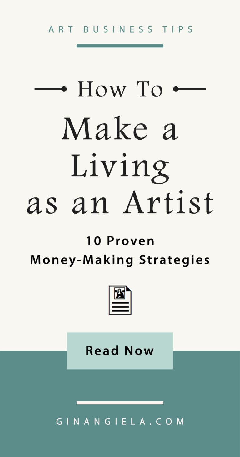 10 Must-Know Ways To Make A Living As An Artist In 2026