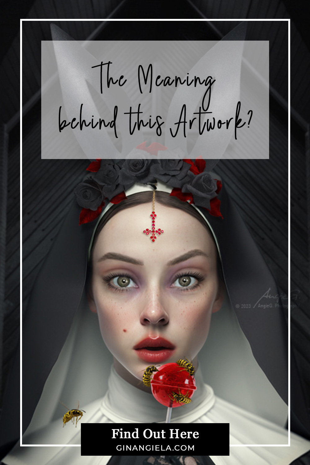 WiP Digital Art: The Making Of The 'Holy Sinners' Series
