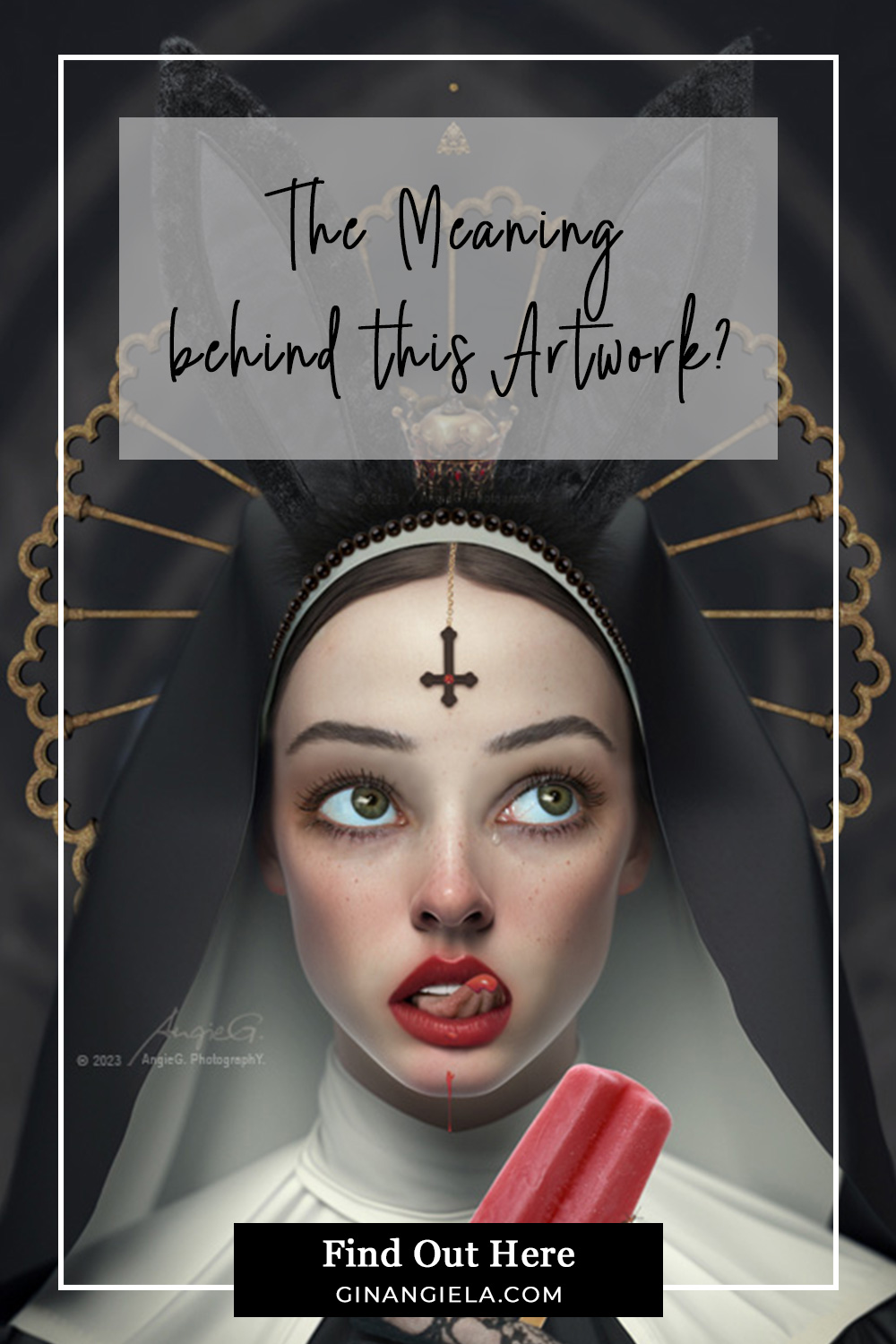 WiP Digital Art: The Making Of The 'Holy Sinners' Series