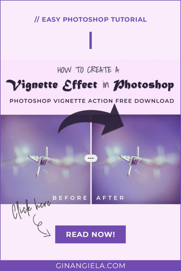 How To Create A Vignette Effect In Photoshop (4 EASY WAYS + FREE ...