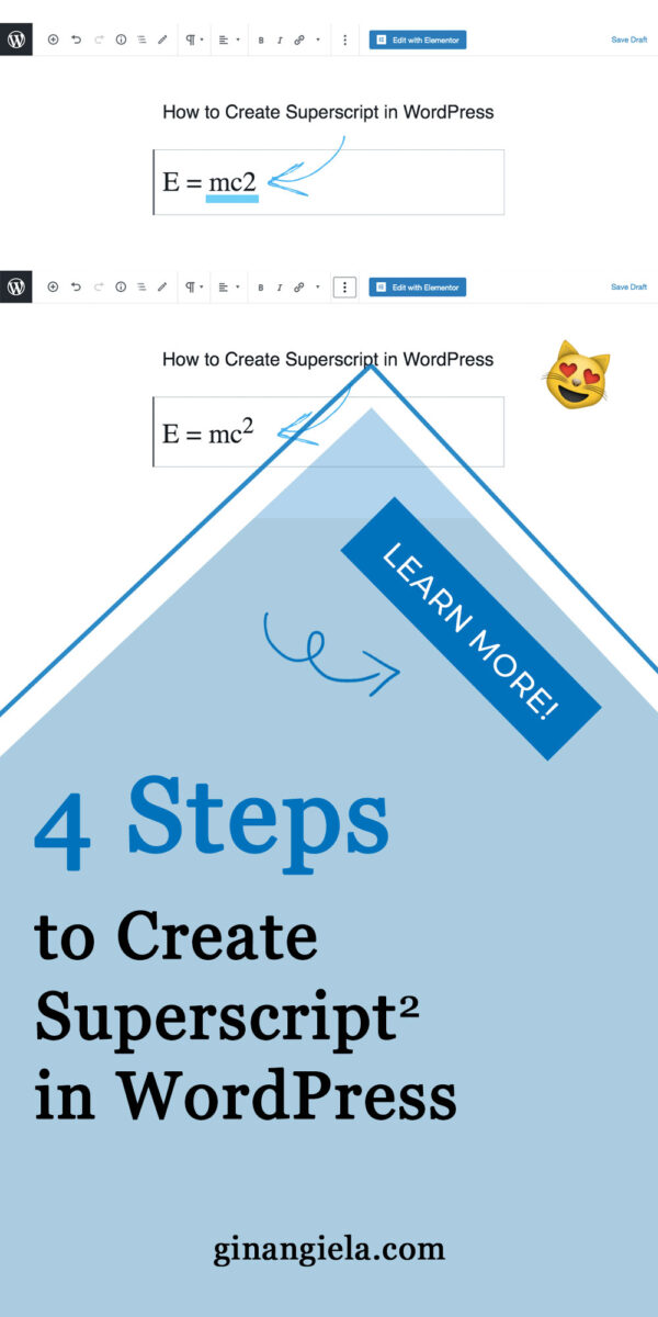 How To Create Superscript In Wordpress Step By Step Wordpress Tutorial