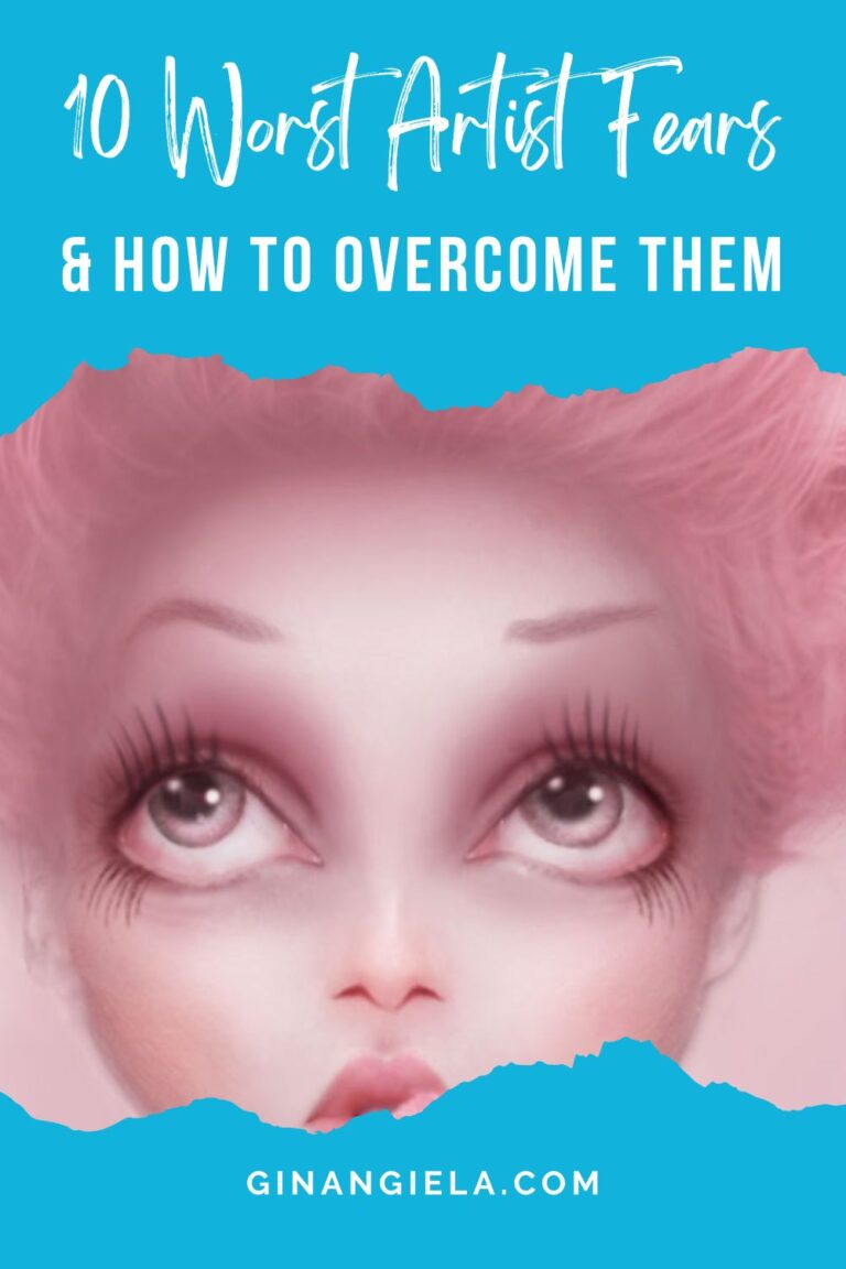 The 10 WORST Artist Fears & How To Overcome Them