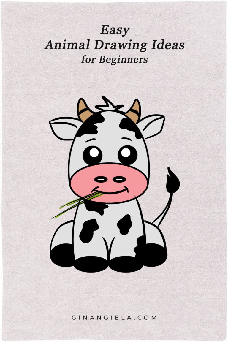 26 Easy Animal Drawing Ideas For Beginners