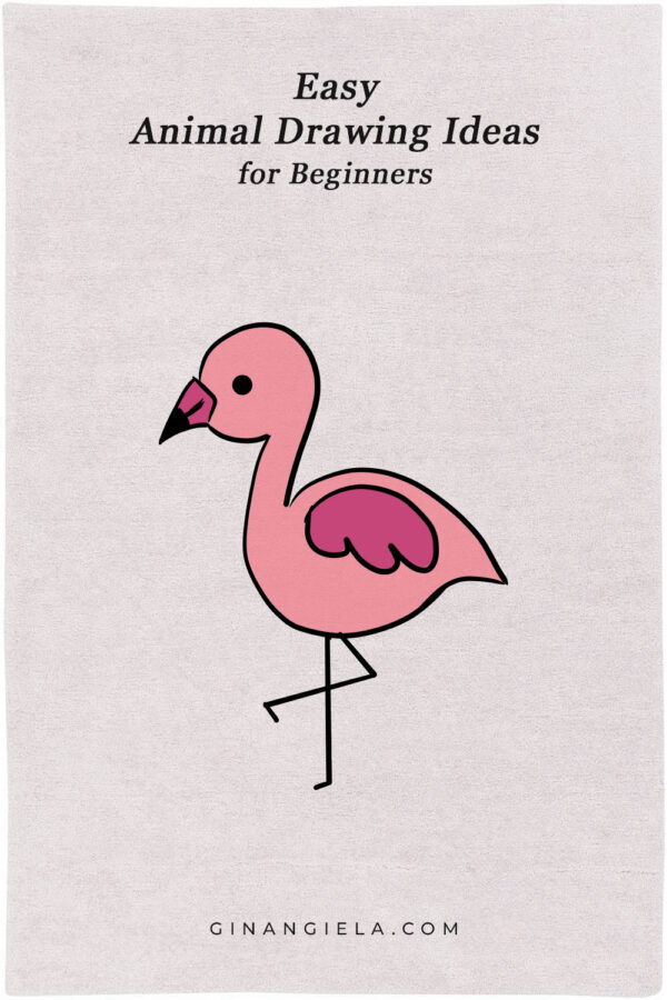 26 Easy Animal Drawing Ideas For Beginners