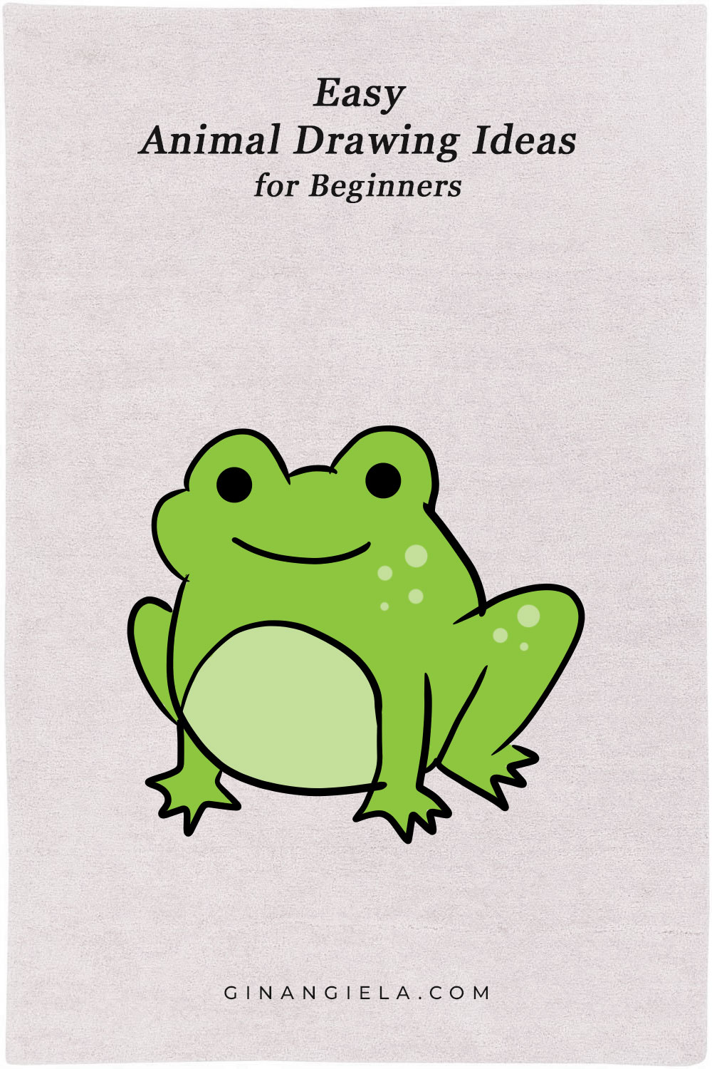 26 Easy Animal Drawing Ideas For Beginners