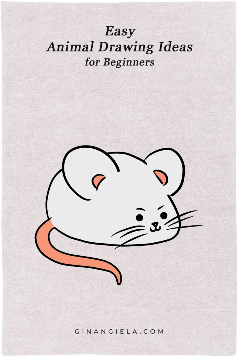 26 Easy Animal Drawing Ideas For Beginners