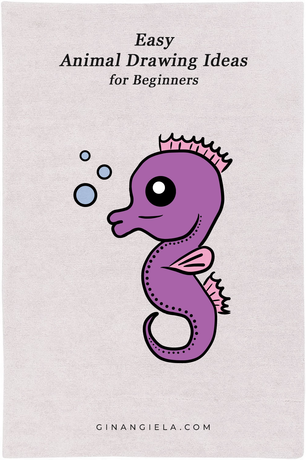 26 Easy Animal Drawing Ideas For Beginners