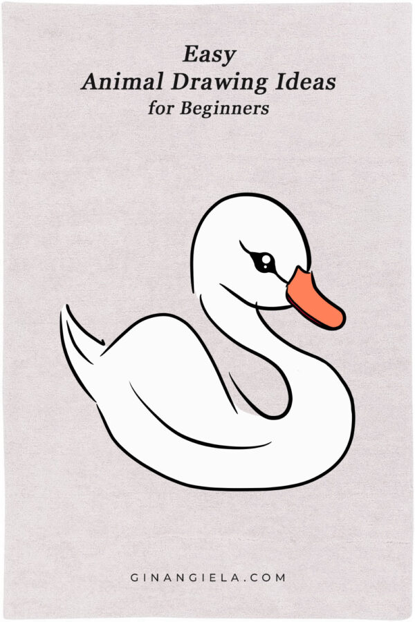 26 Easy Animal Drawing Ideas For Beginners