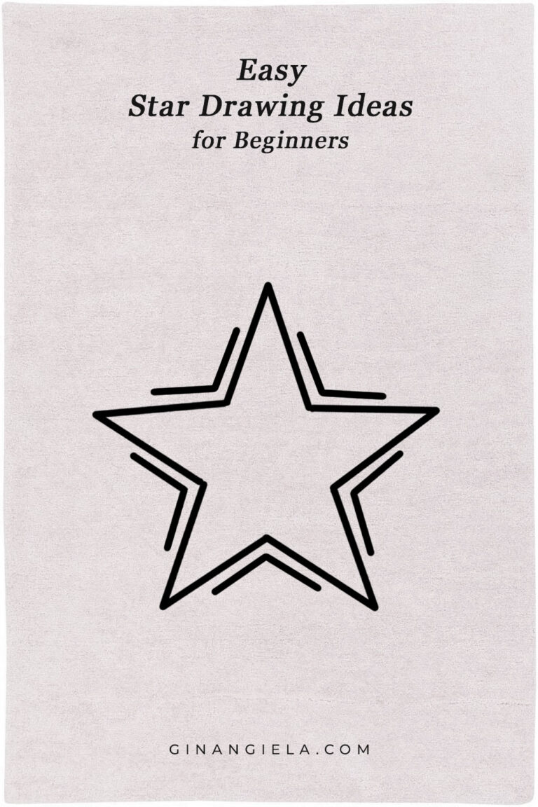 20 Cute & Easy Star Drawing Ideas For Beginners
