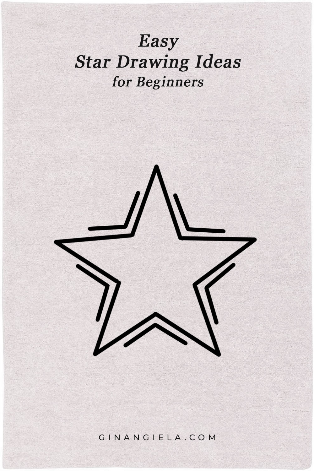 20 Cute & Easy Star Drawing Ideas For Beginners
