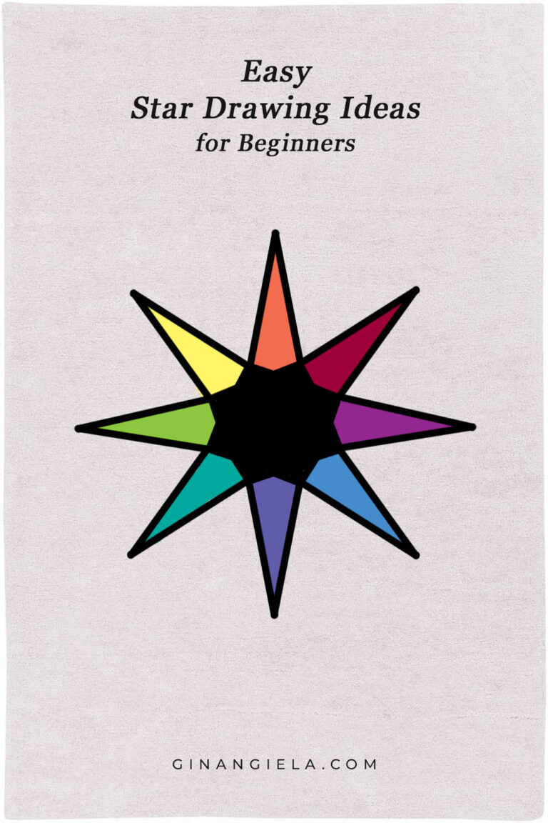 20 Cute & Easy Star Drawing Ideas For Beginners