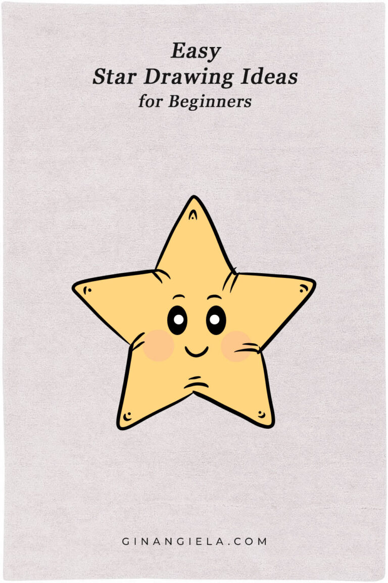 20 Cute & Easy Star Drawing Ideas For Beginners