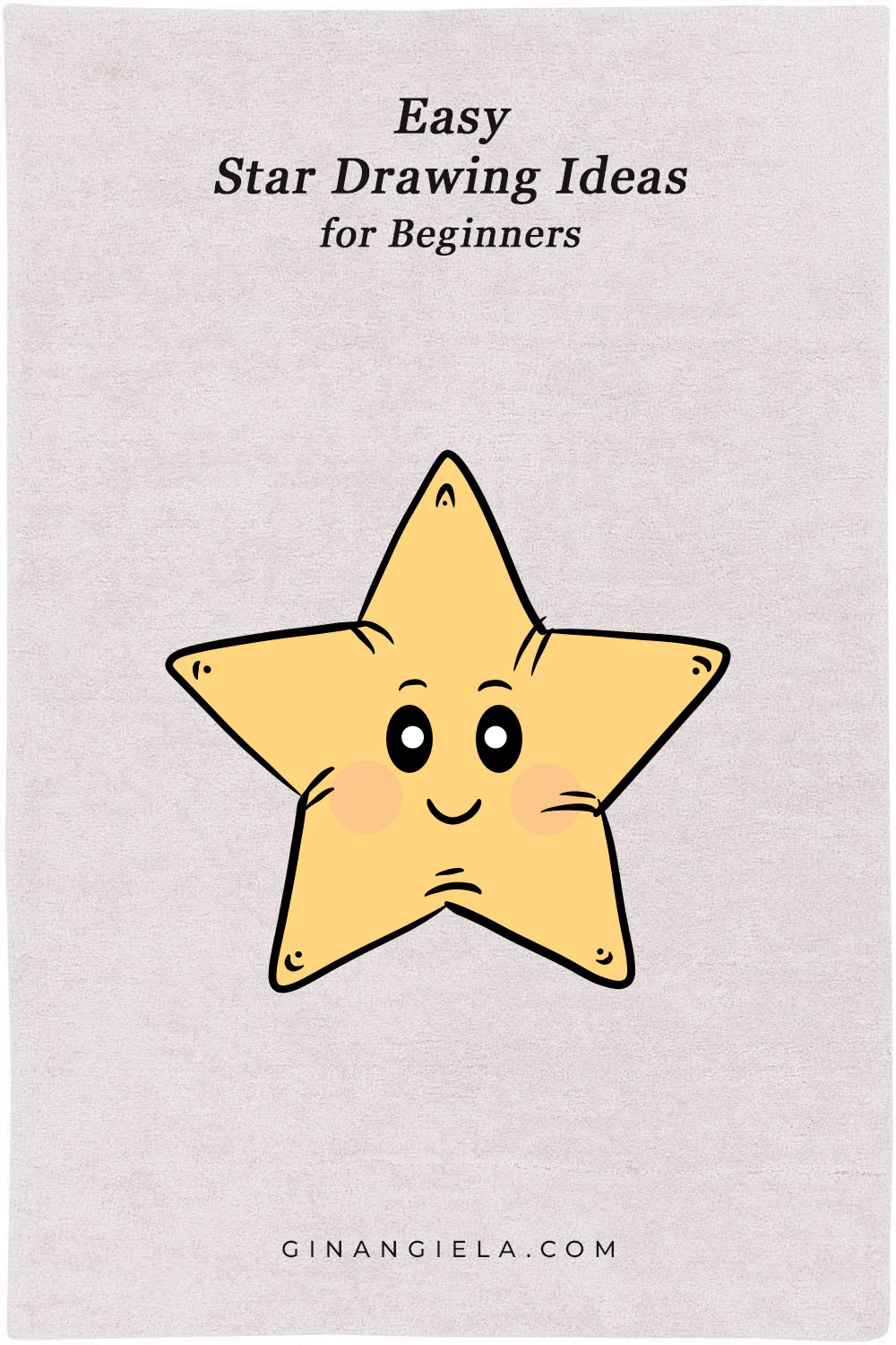 20 Cute & Easy Star Drawing Ideas For Beginners