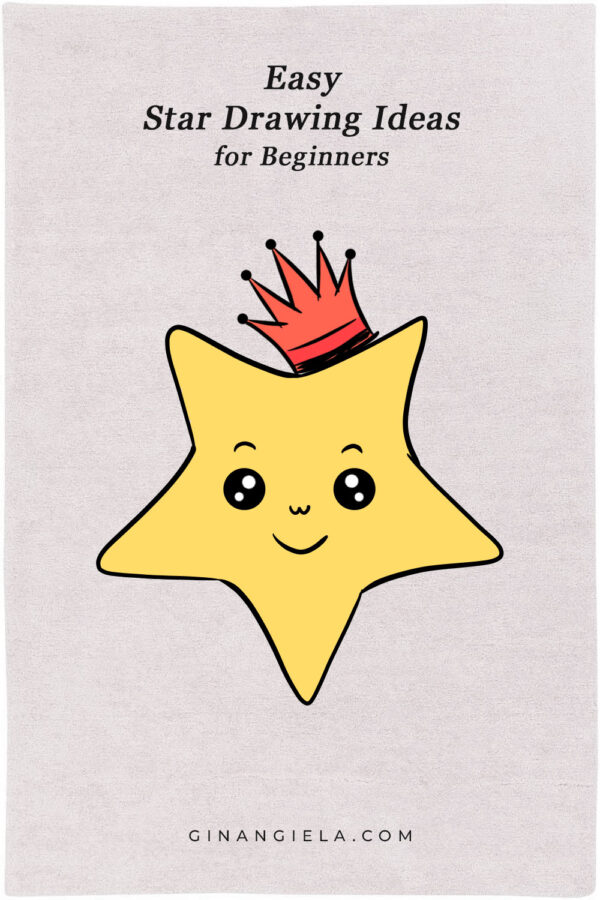 20 Cute & Easy Star Drawing Ideas For Beginners