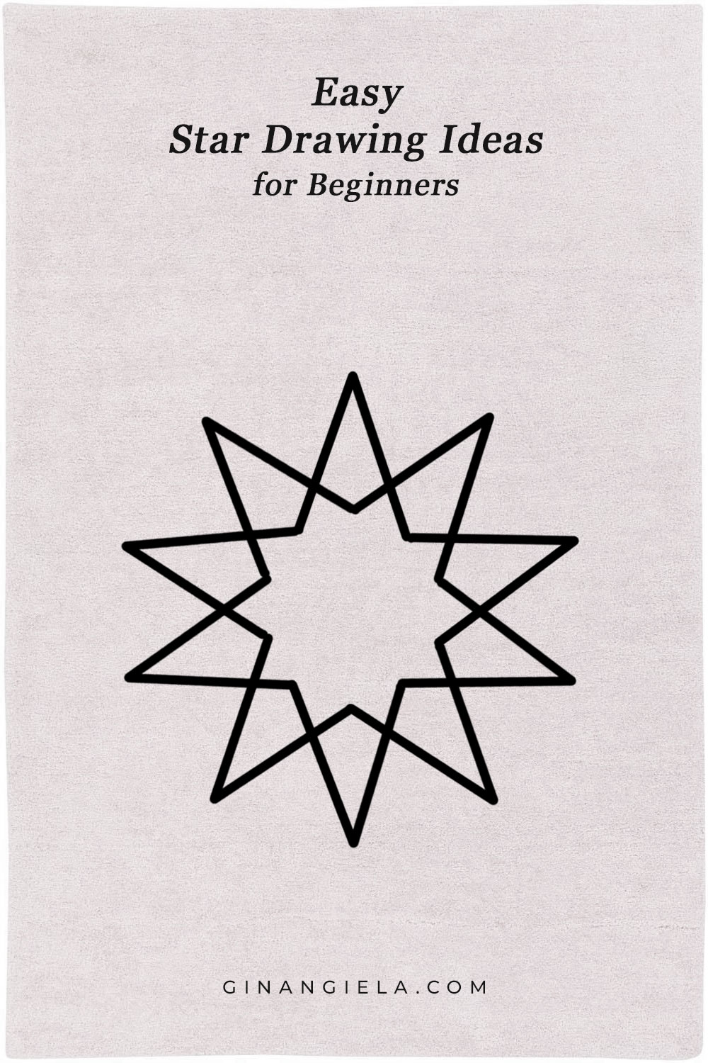 20 Cute & Easy Star Drawing Ideas For Beginners