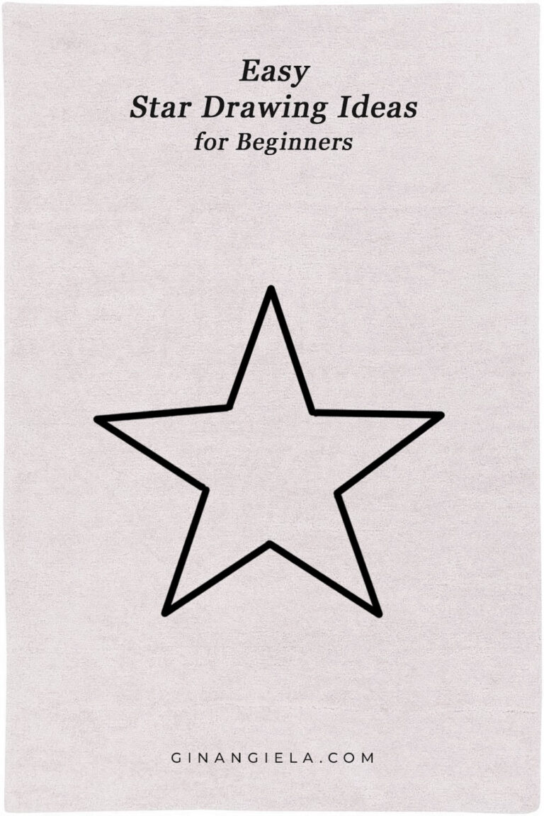 20 Cute & Easy Star Drawing Ideas For Beginners