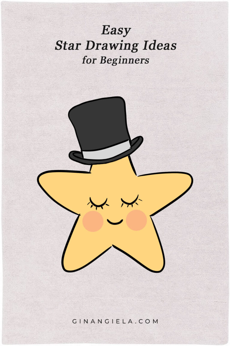 20 Cute & Easy Star Drawing Ideas For Beginners