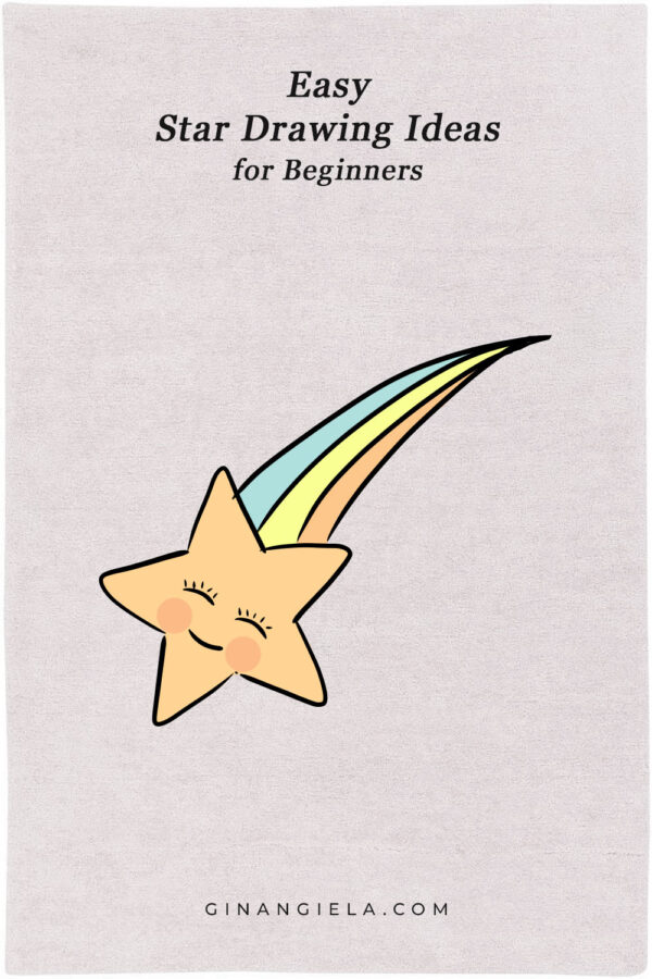 20 Cute & Easy Star Drawing Ideas For Beginners